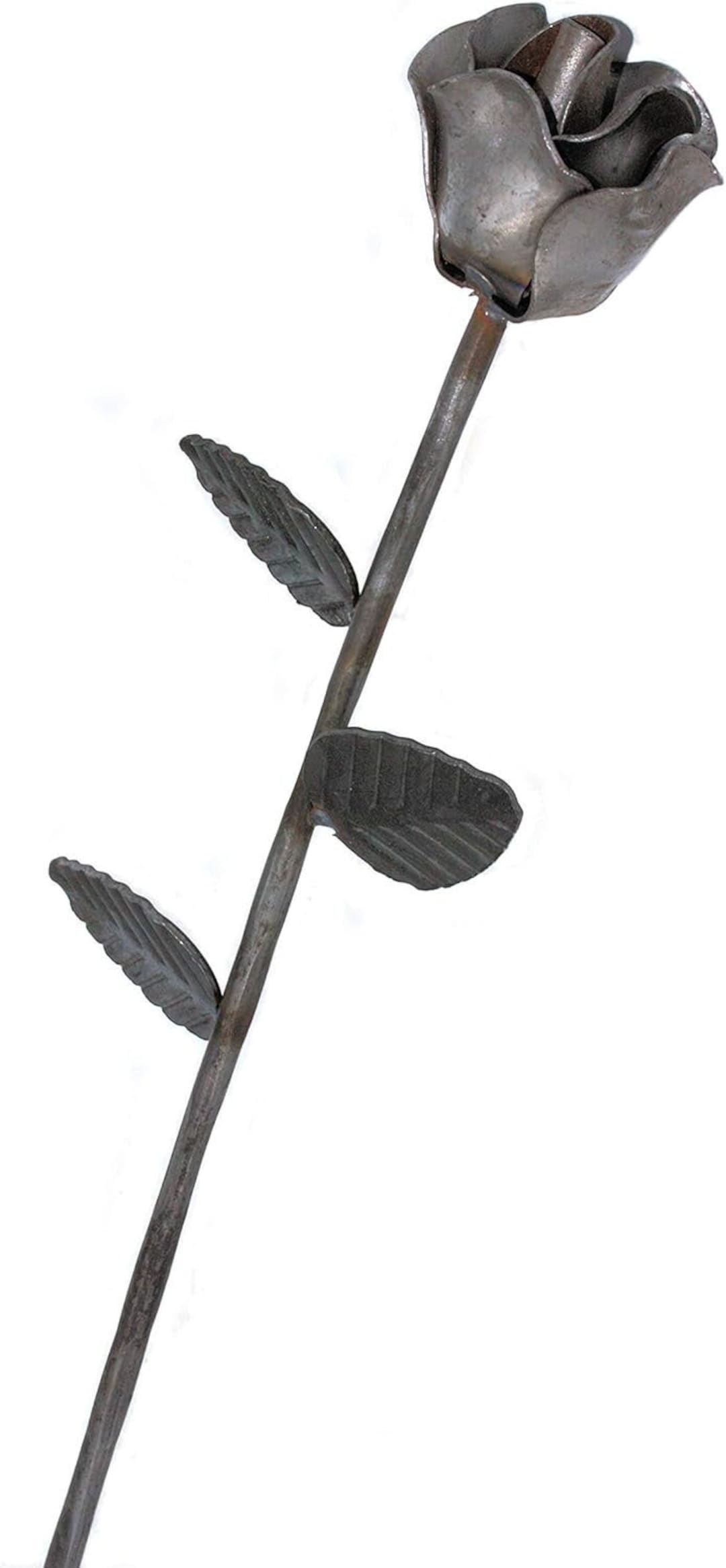 Handemade Steel Rose Realistic Made of Metal a Realistic Gift Creative ...
