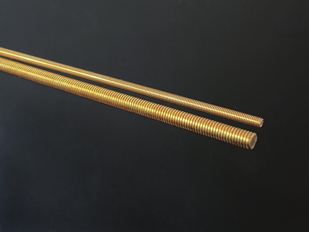 High-quality Brass Threaded Rod – Ideal for Structural, Jewelry Making ...