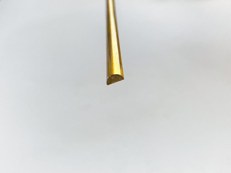 High-quality Brass Half-round Profile – Ideal for Decorative ...