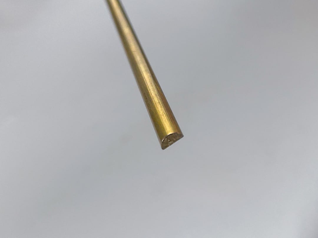 Brass Half Round Rod | Solid Brass Dome Profile for DIY, Jewelry ...