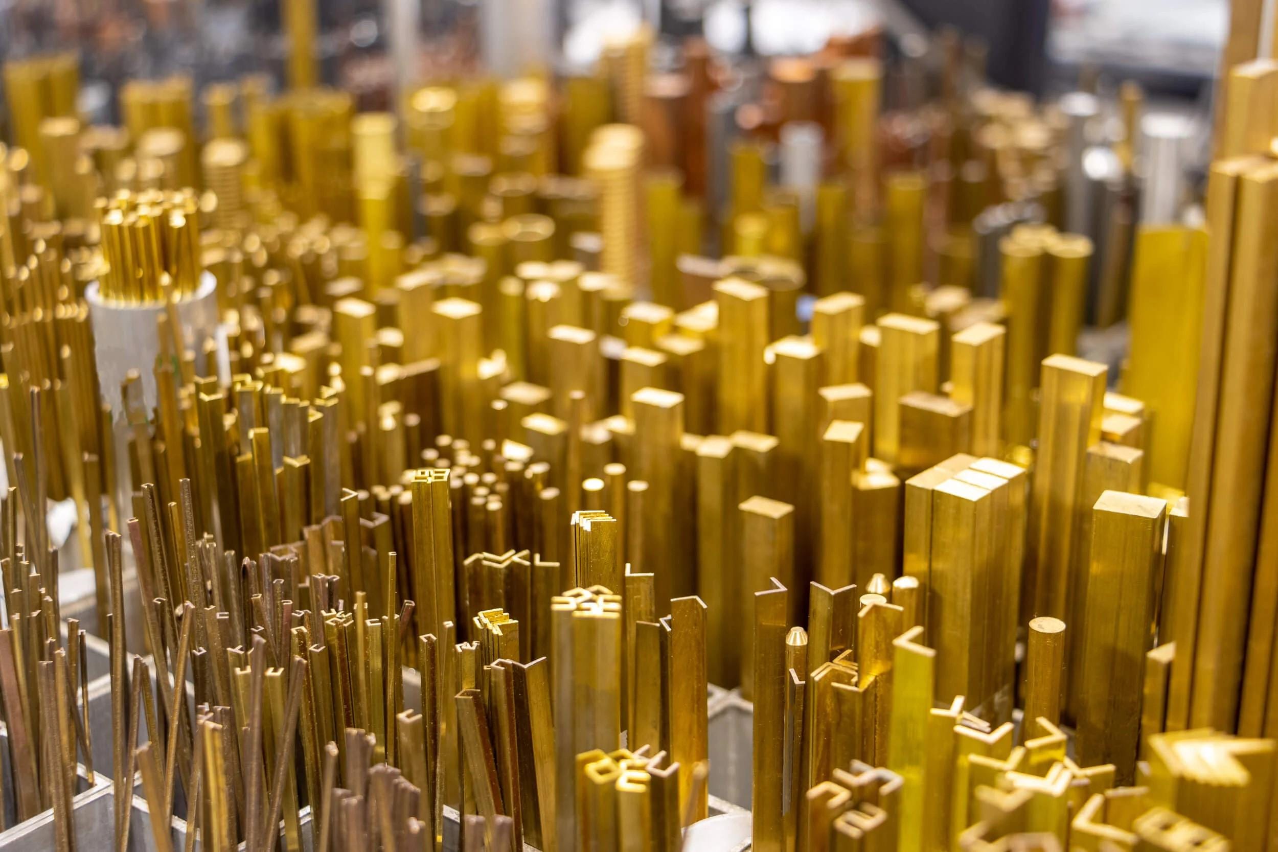 Solid Brass Round Rods - Customizable Lengths for Crafting ...