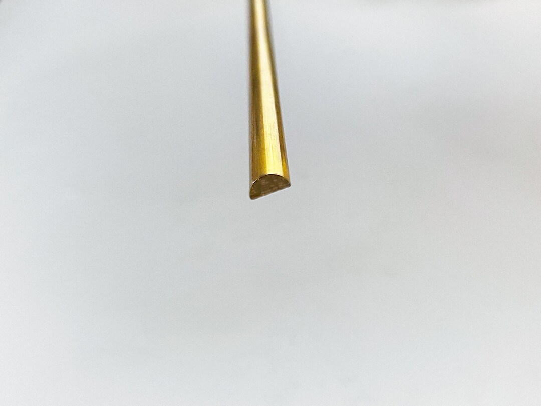 High-quality Brass Half-round Profile – Ideal for Decorative ...