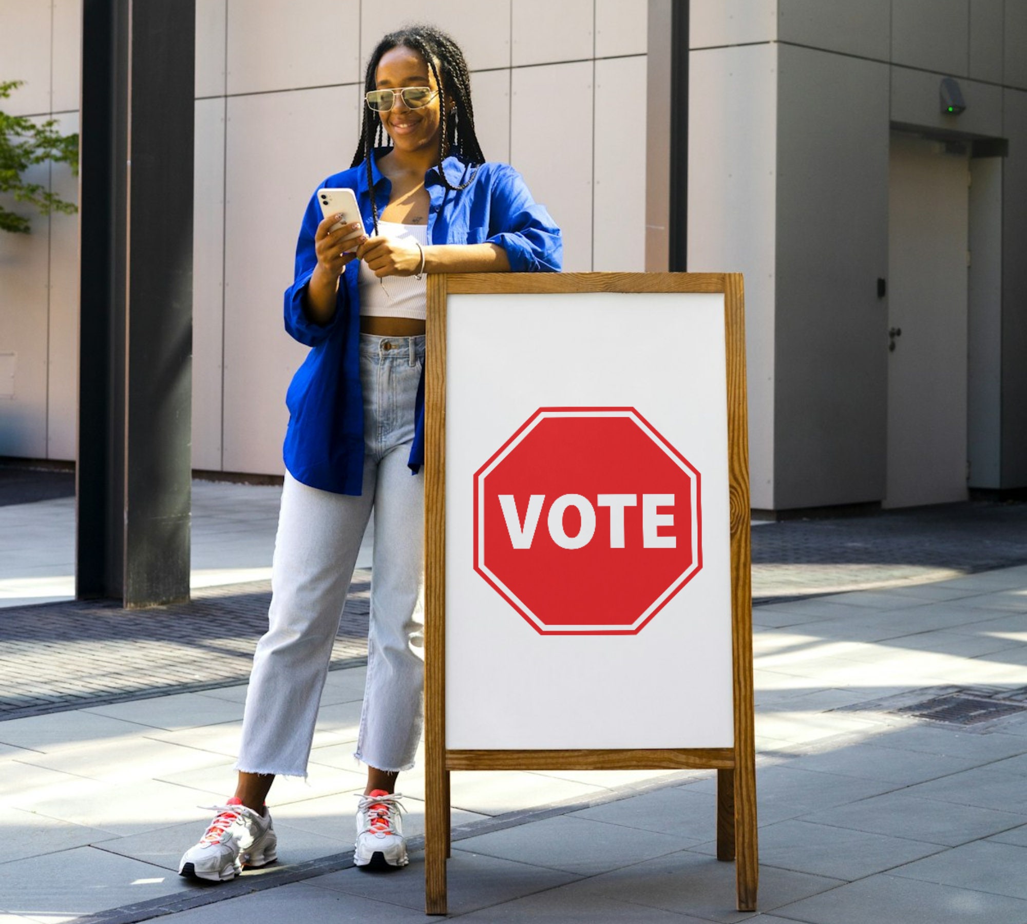 Vote Svg Clipart Red Stop/vote Sign SVG Presidential Election Vote ...