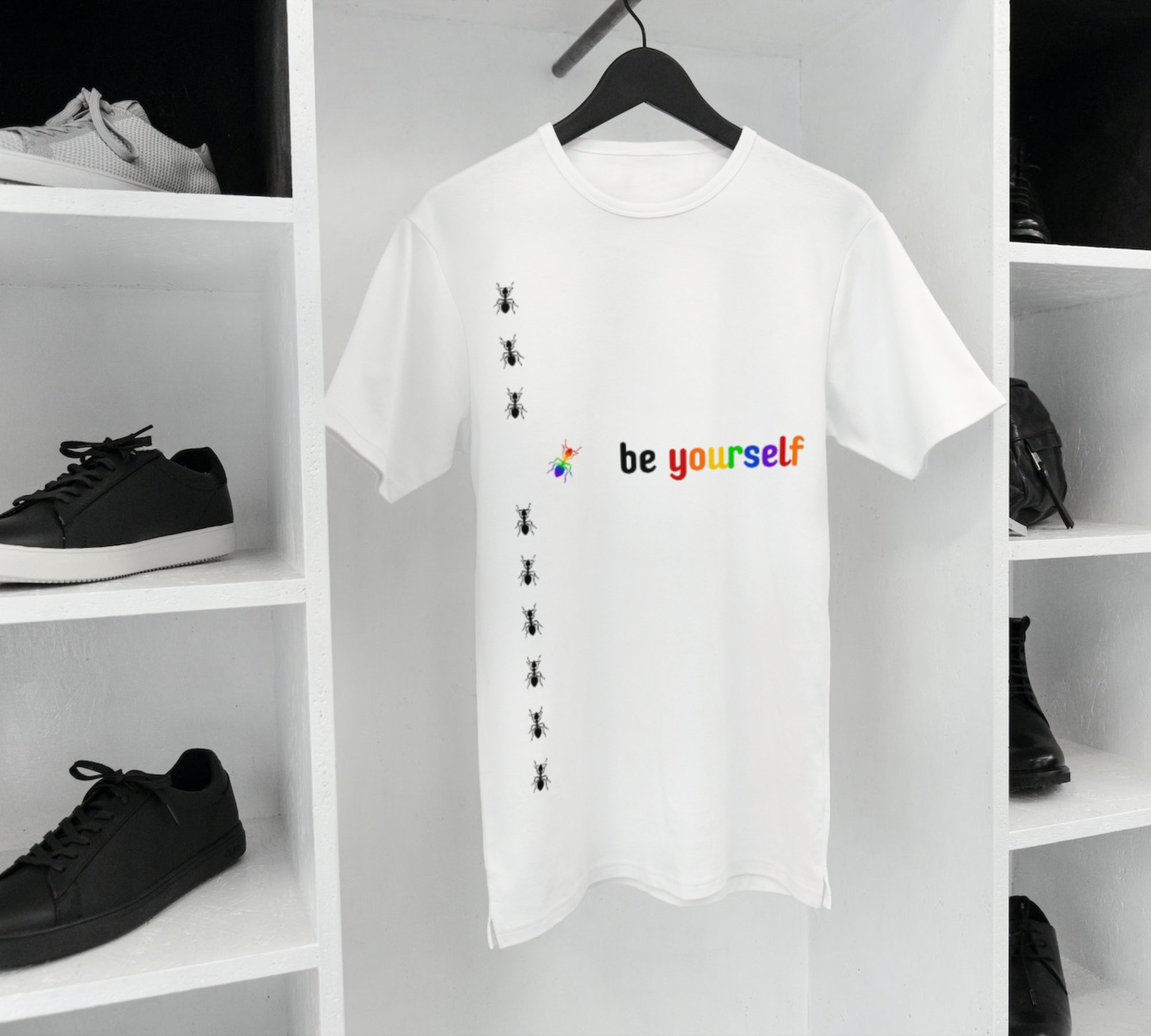 LGBT Be Yourself Ants SVG Clipart Pride Month Gift Gay Pride Svg ...