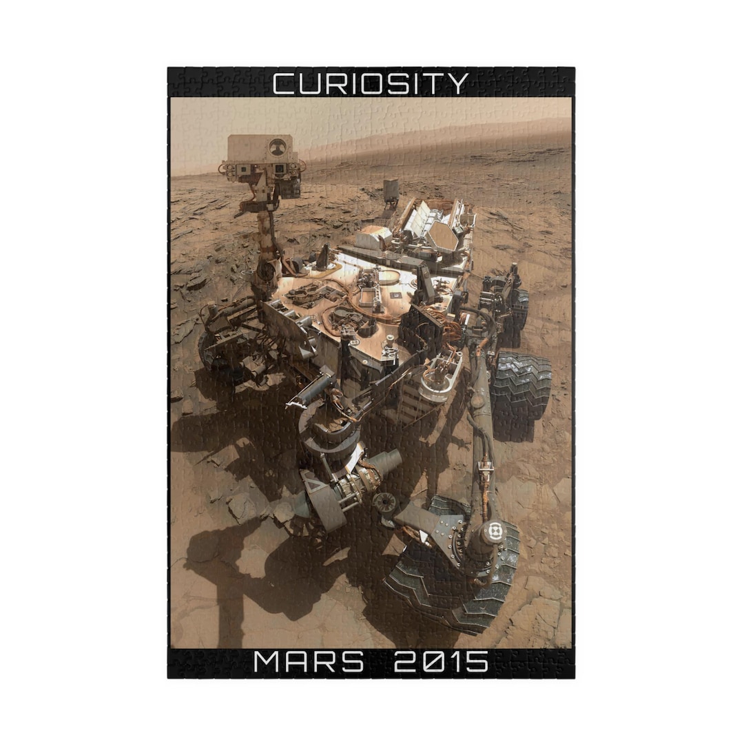 Mars Curiosity Rover Selfie Puzzle: Space Exploration Gift - Etsy