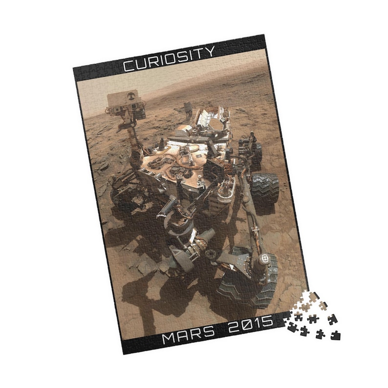 Mars Curiosity Rover Selfie Puzzle: Space Exploration Gift - Etsy