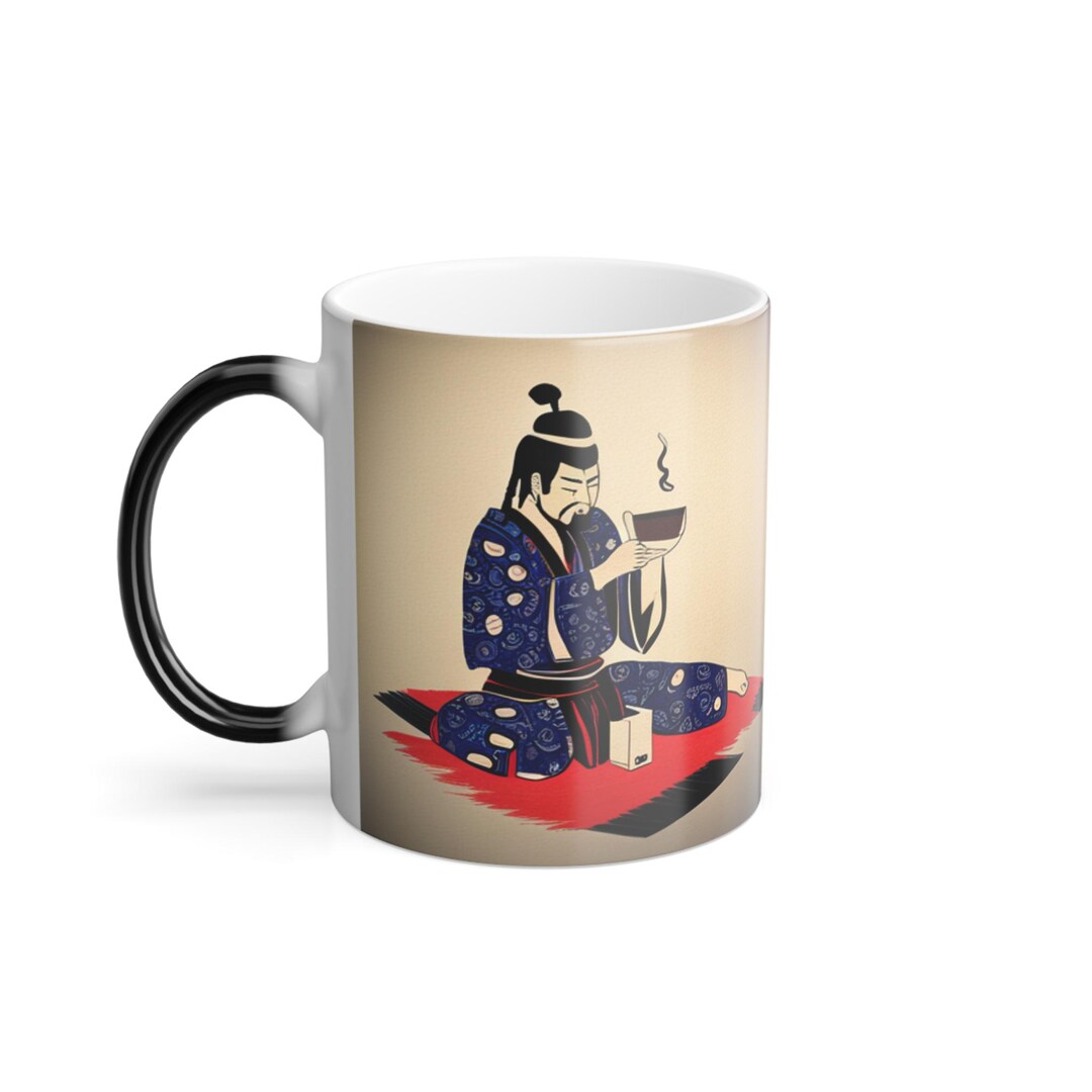 Color Morphing Mug, 11oz - Samurai Coffee Mug for Martial Arts Lovers ...