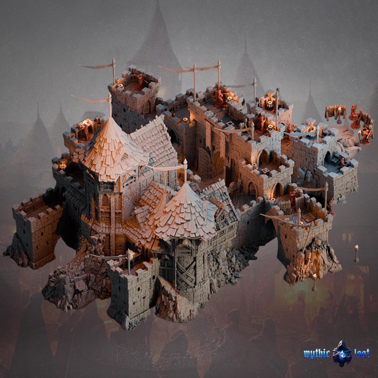 Guardia's Keep - TTRPG & Wargaming Scenery - Etsy