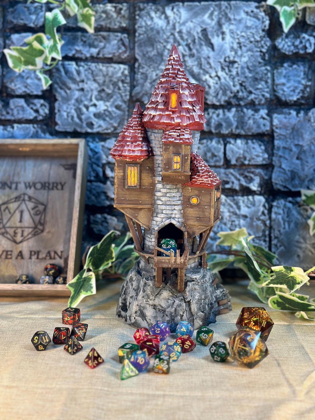Town House - Dice Tower by Txarli Factory - Etsy
