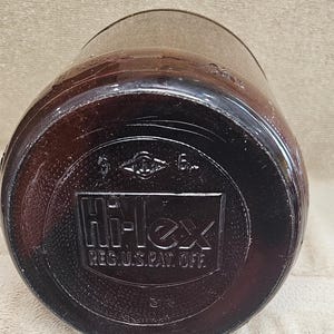 Vintage Brown Glass Hi-lex One Gallon Jug: Farmhouse Decor - Etsy
