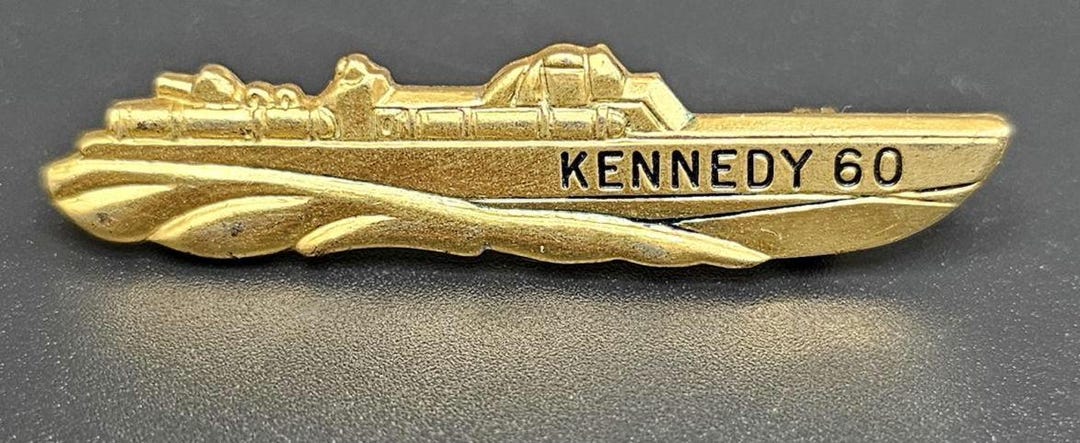 JFK PT-109 Boat Pin: Kennedy '60 Campaign Replica - Etsy