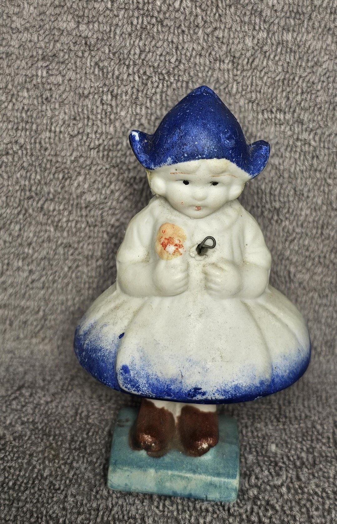 Old 1920's Bisque Made in Japan Dutch Girl Nodder Figure Nice Condition ...