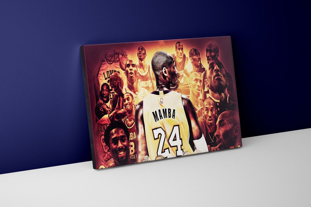 Kobeception Mamba Mentality Kobe Bryant Canvas Print, Canvas Ready to ...