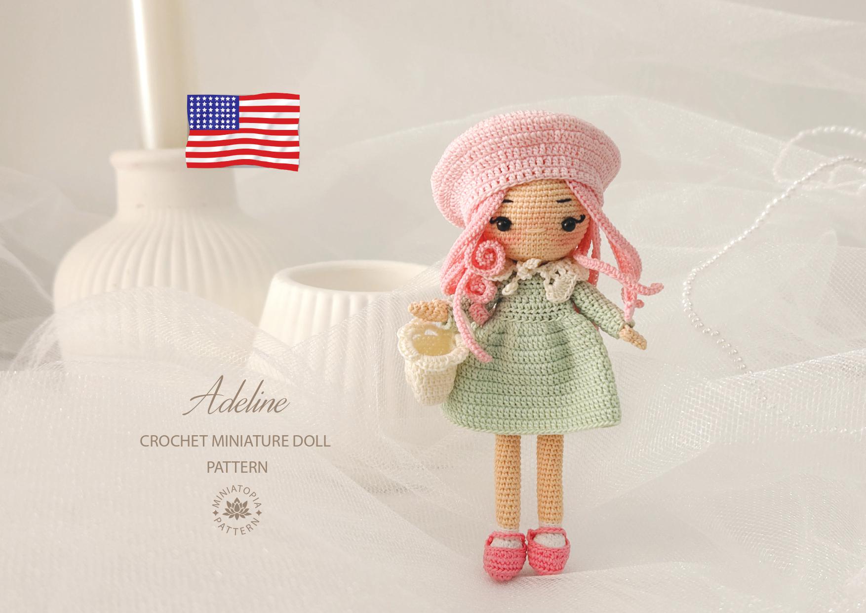PDF Crochet Pattern , Best Seller Crochet Doll Pattern , Miniature ...