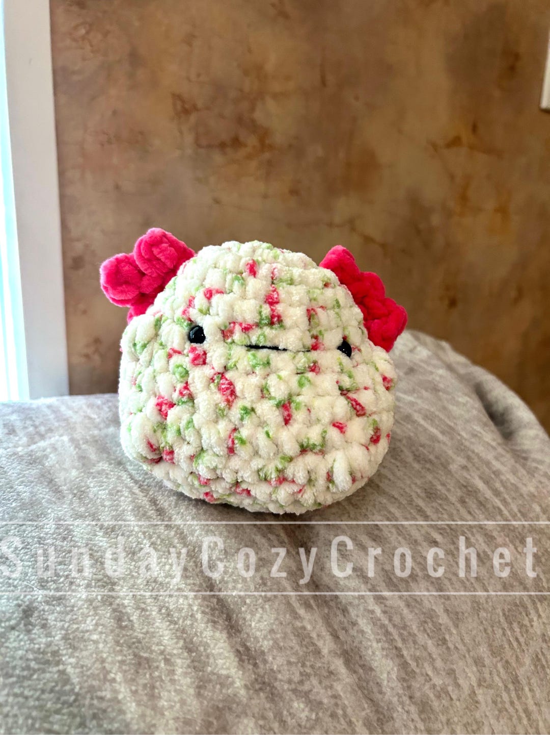 Crochet Chunky Axolotl Plushies - Etsy