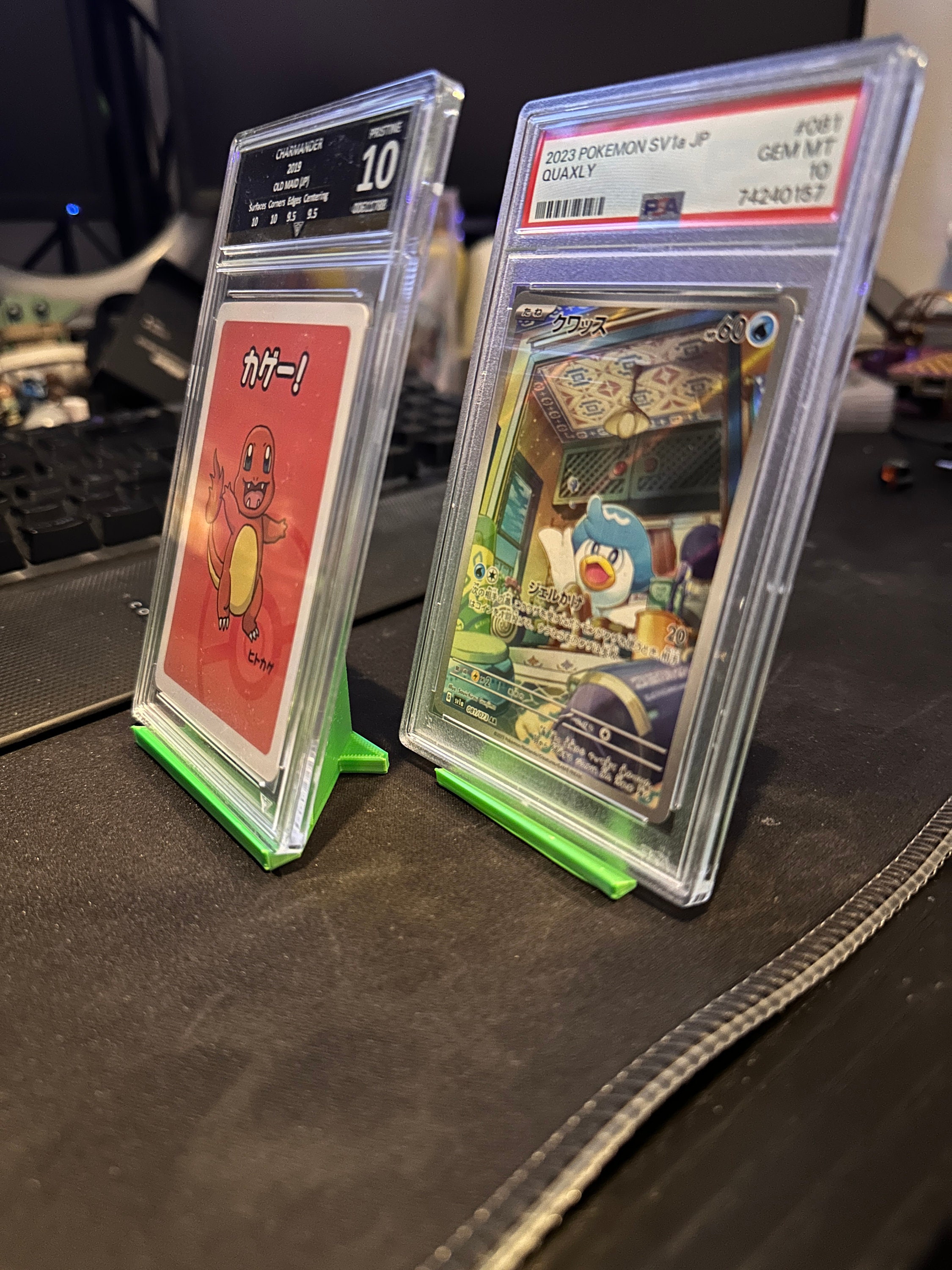 Graded Card Stand Triangle 3D Printed Getgraded, PSA, CGC Etc. - Etsy