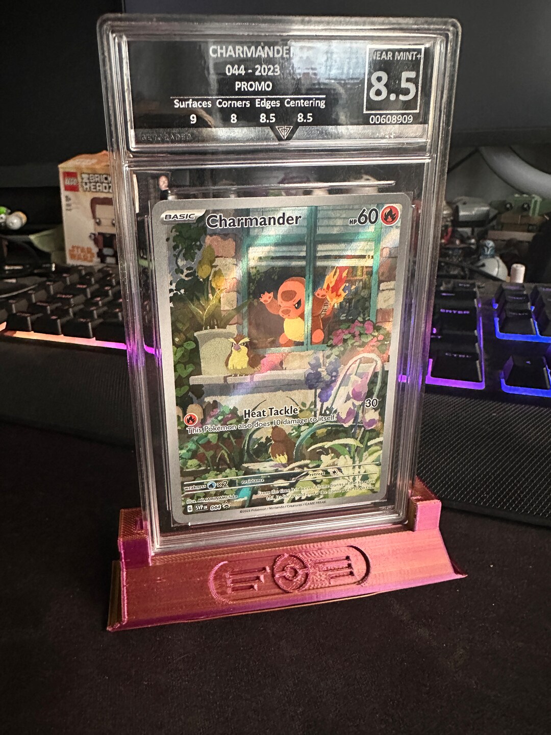 Graded Card Stand pokeball 3D Printed Getgraded, PSA, CGC Etc. - Etsy