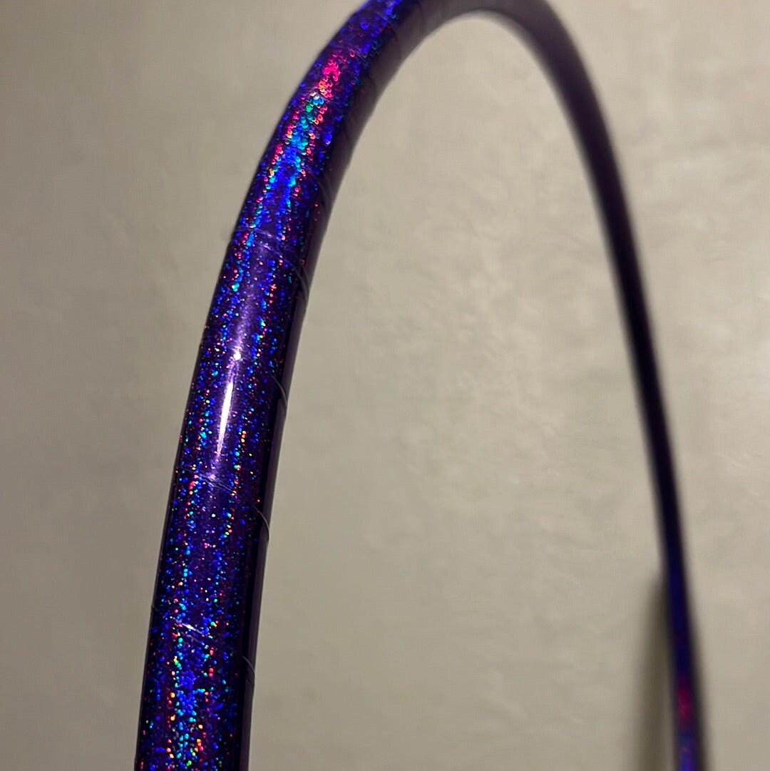 Purple Hologlitter READY to SHIP 28OD 3/4 Polypro Hula Hoop With ...