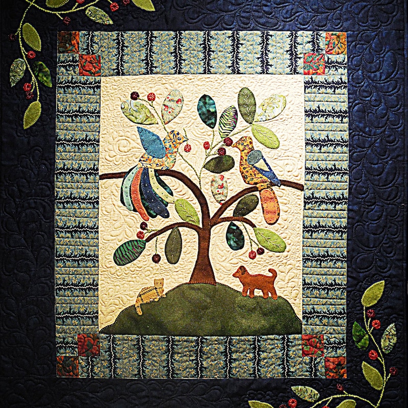 Tree of Life Quilt - Etsy