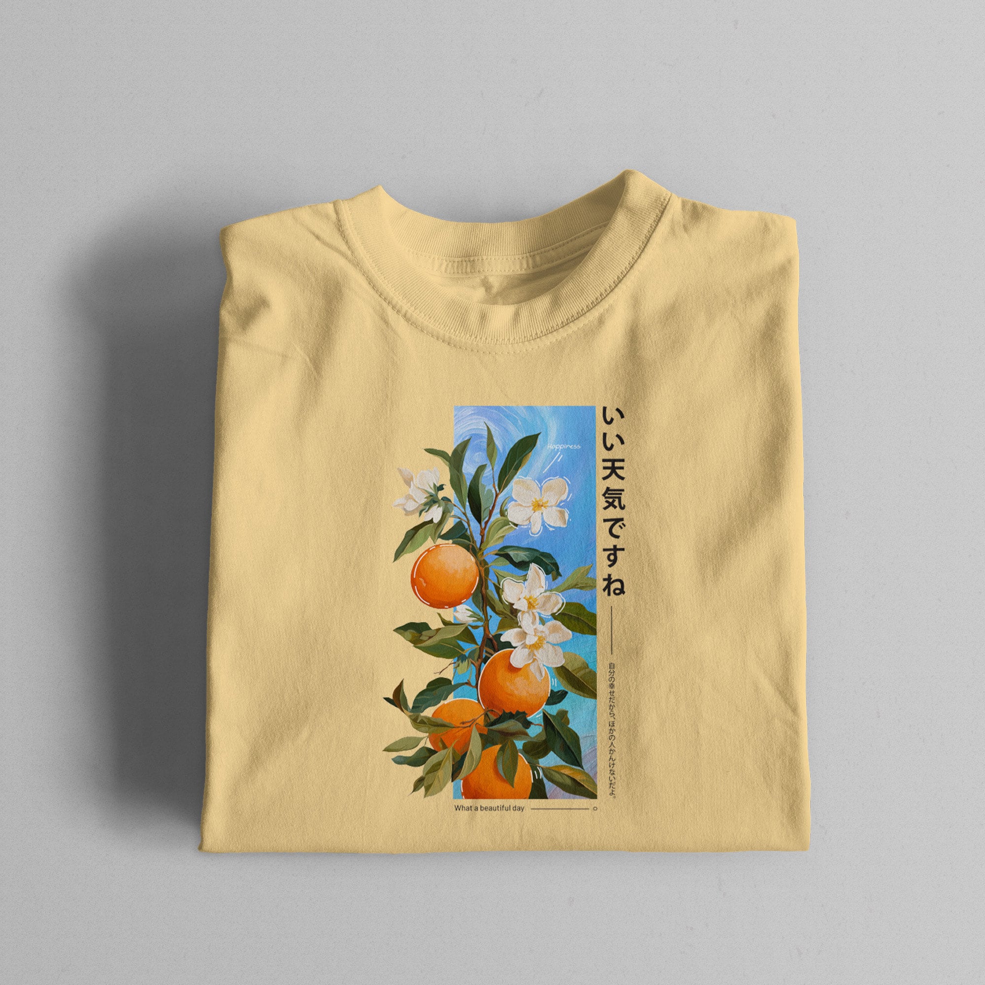 Orange T-shirt Design Acrylic Paint Style High Quality Printing SVG ...