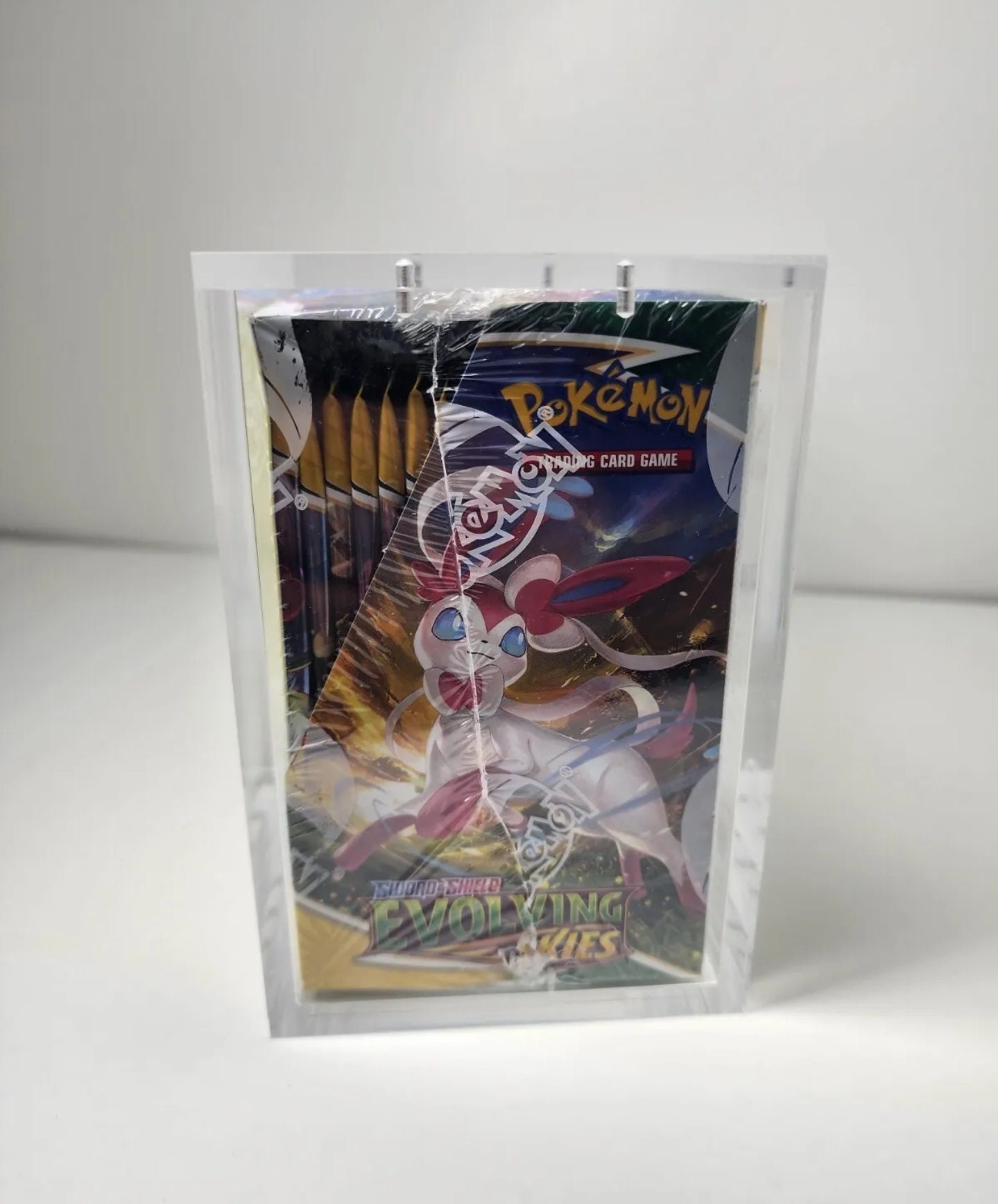 Hard Acrylic Display Case for Pokemon Booster Box Stackable With ...