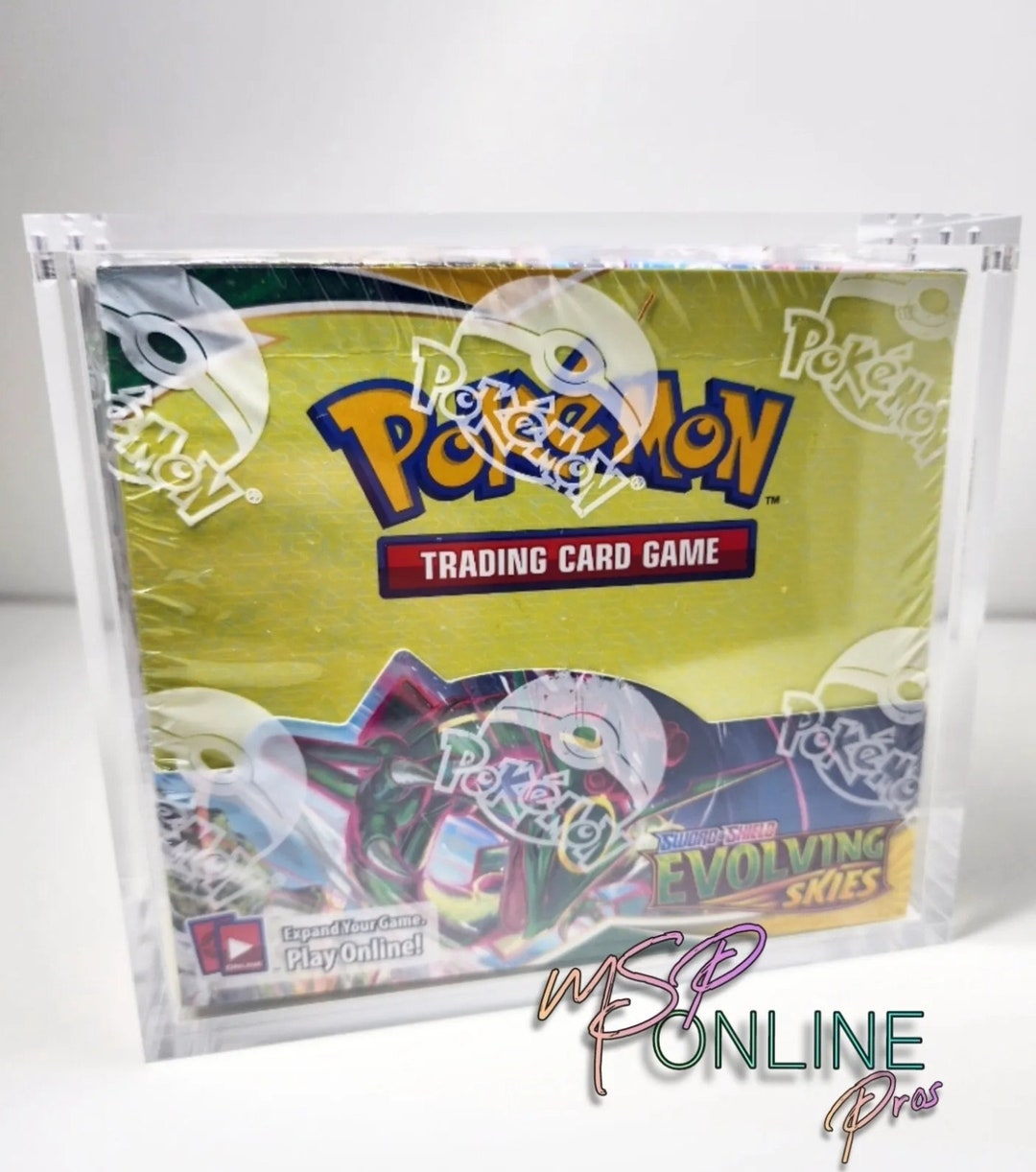 Hard Acrylic Display Case for Pokemon Booster Box Stackable With ...
