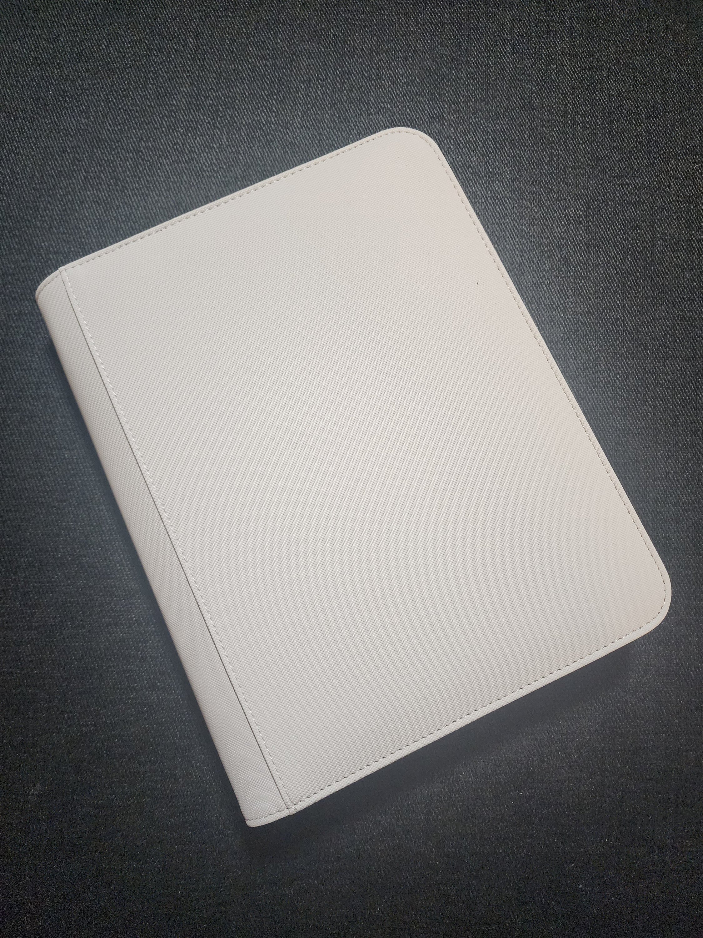 Top Loader Binder 4 Pocket Trading Card Album Fits Standard Toploader ...