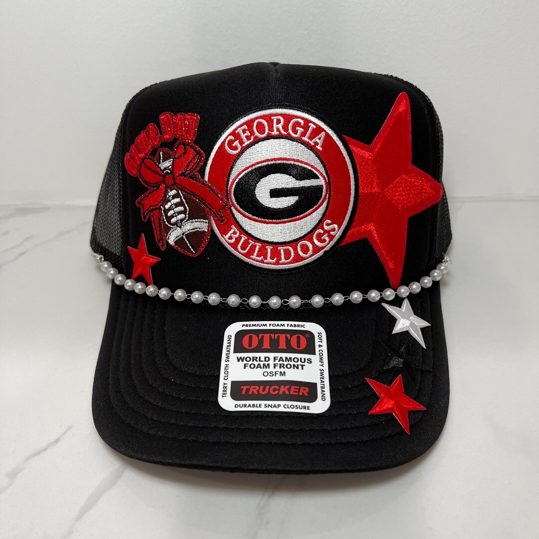 GEORGIA BULLDOGS College Football Trucker Hat Game Day Patchy Hat Super ...