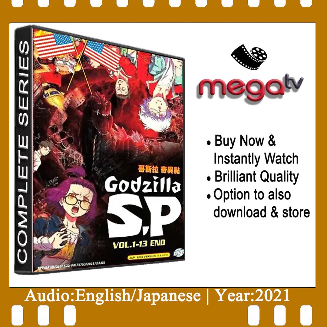 Godzilla Singular Point Animated 2021 Complete TV Series - Etsy