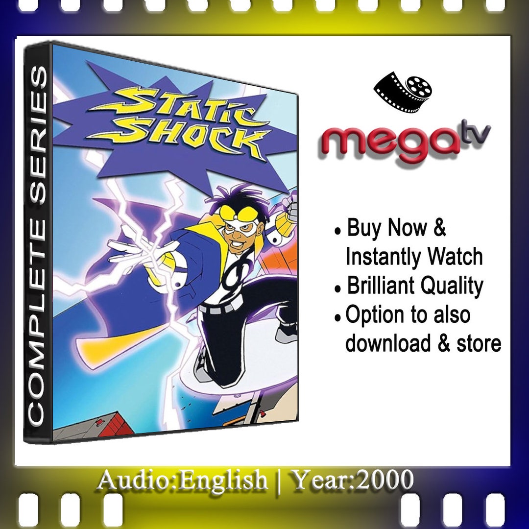STATIC SHOCK 2000 Complete TV Series - Etsy