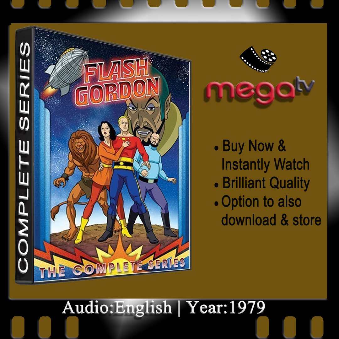 Flash Gordon 1979 Animated Complete TV Series - Etsy