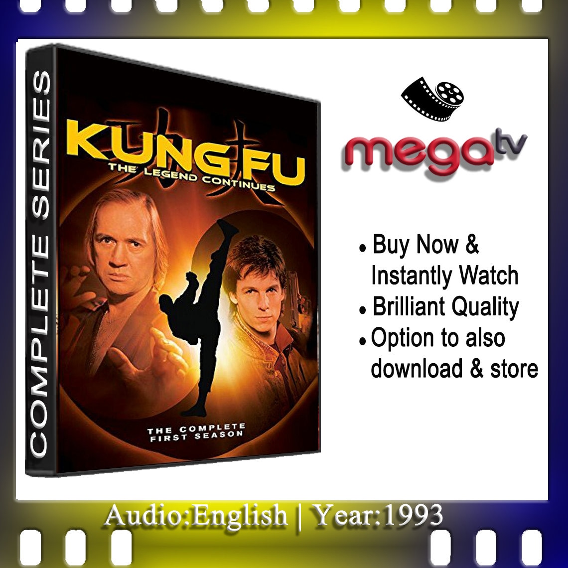 Kung Fu The Legend Continues Dvd