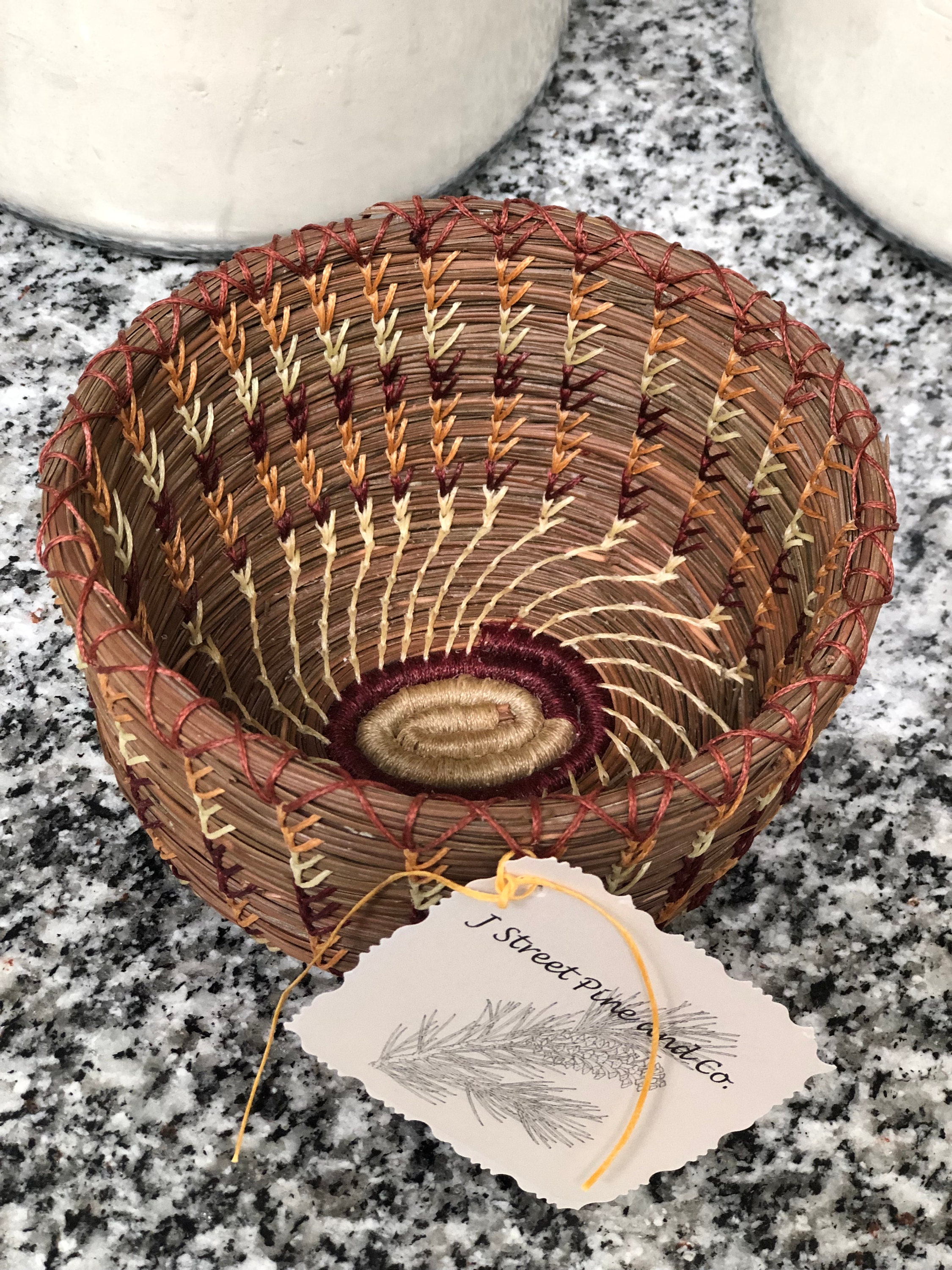 Autumn Pine Needle Basket #32 - Etsy