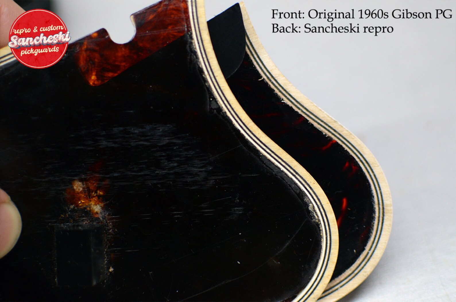 Gibson Bound Pickguard for ES-355, L-4, L-5, Byrdland, Super 400 ...