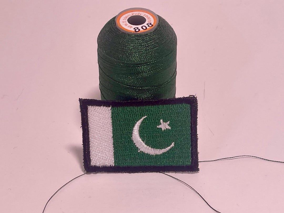 Badge, Pakistan Patch, Sew On, Iron on Embroidered Pakistan Flag - Etsy
