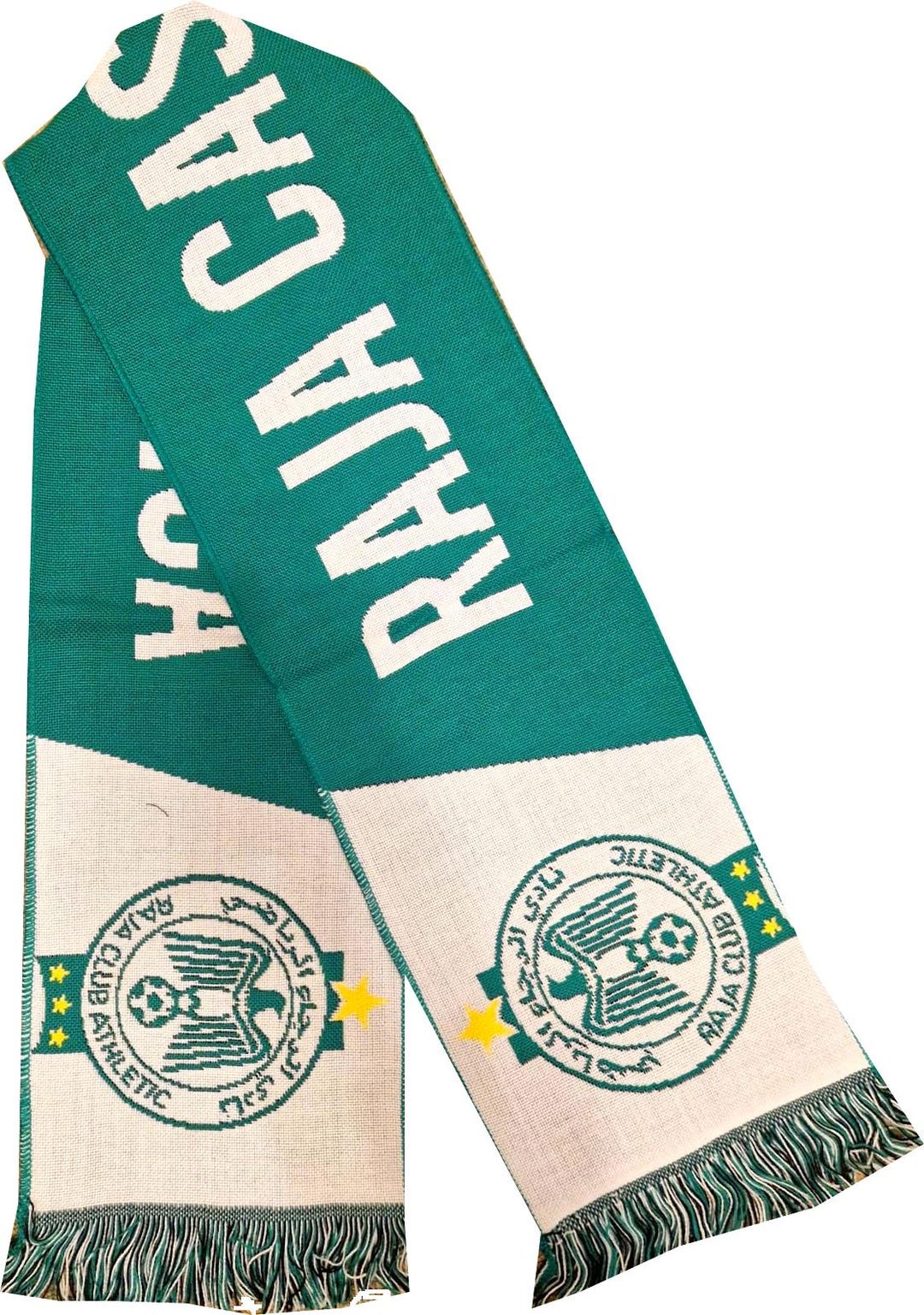 Scarf Raja Casablanca Morocco Football Club a Handmade Supporter ...