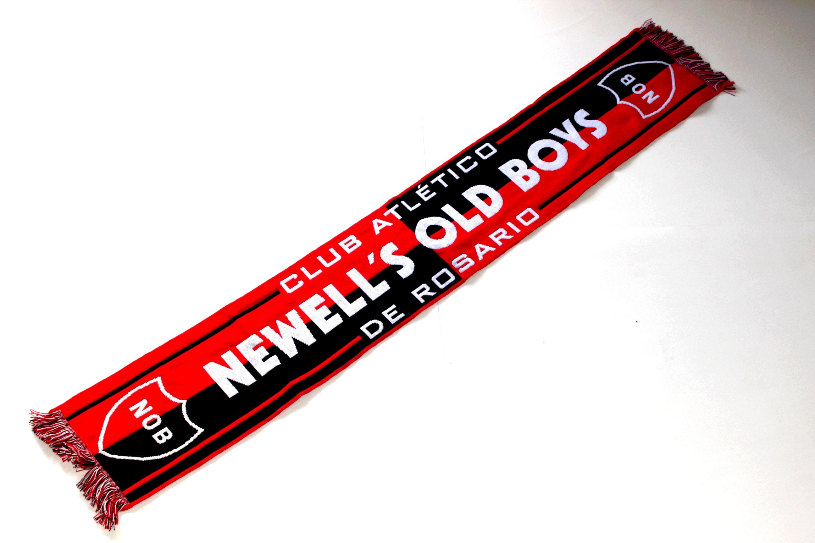Scarf Nob Newells Old Boys Messi Argentina Football Club Handmade ...