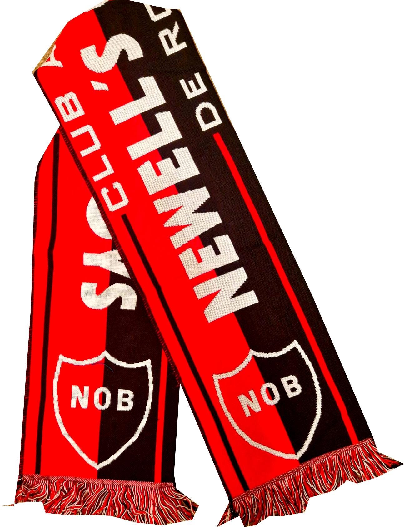 Scarf Nob Newells Old Boys Messi Argentina Football Club Handmade ...