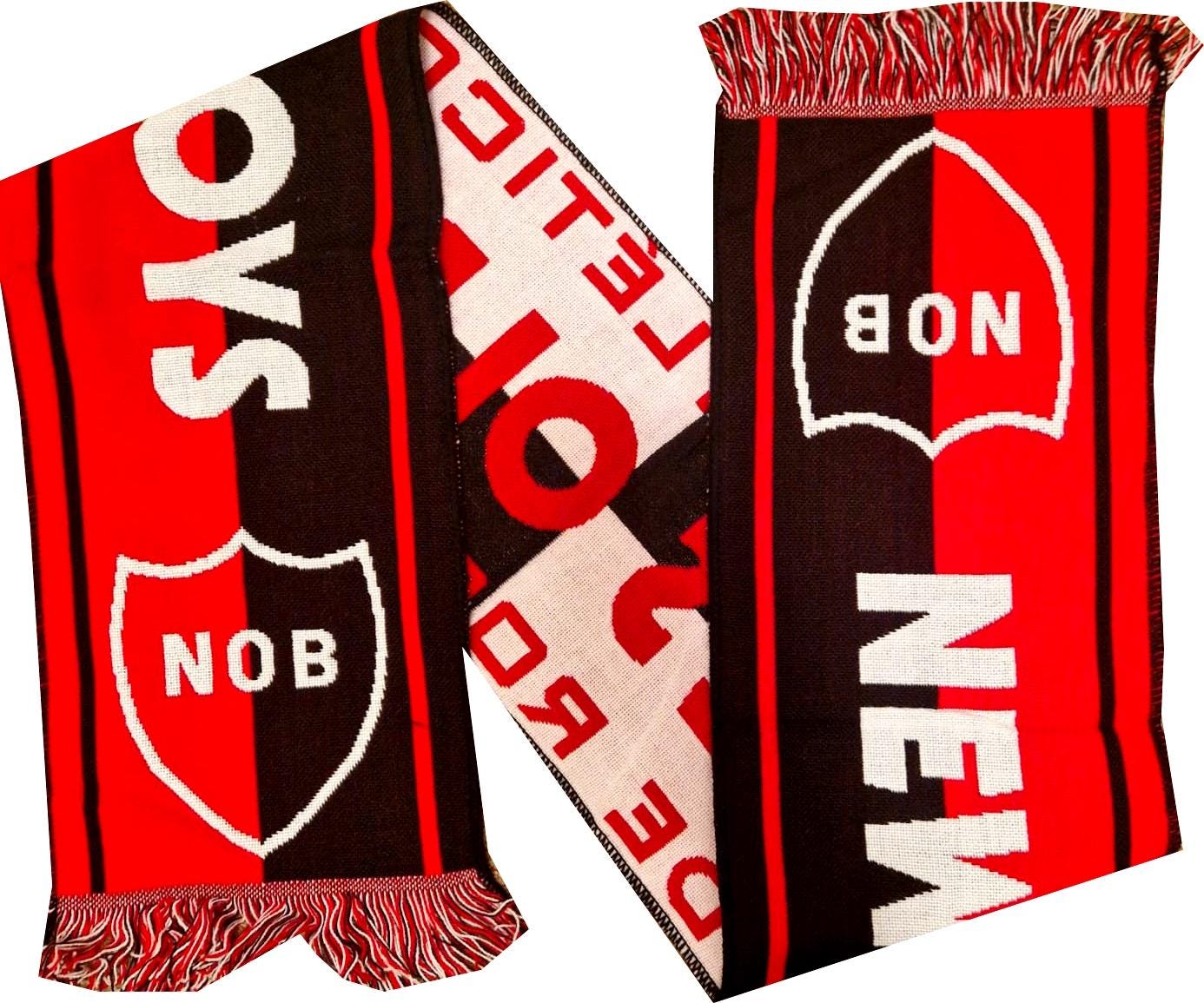 Scarf Nob Newells Old Boys Messi Argentina Football Club Handmade ...