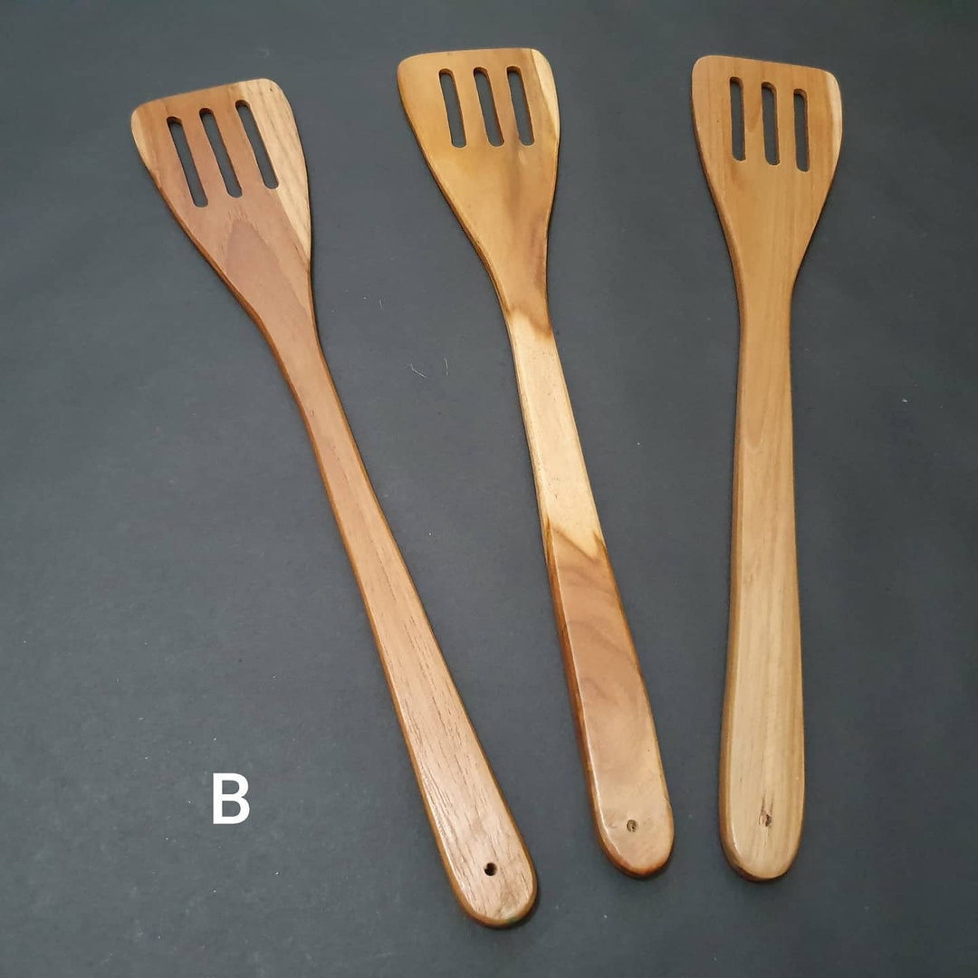 Unique Wooden Spatula and Ladle Wooden Decor Wooden - Etsy