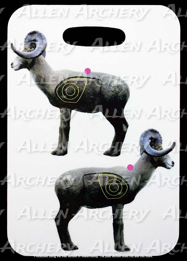 3D Target Aim Point Cards - Etsy