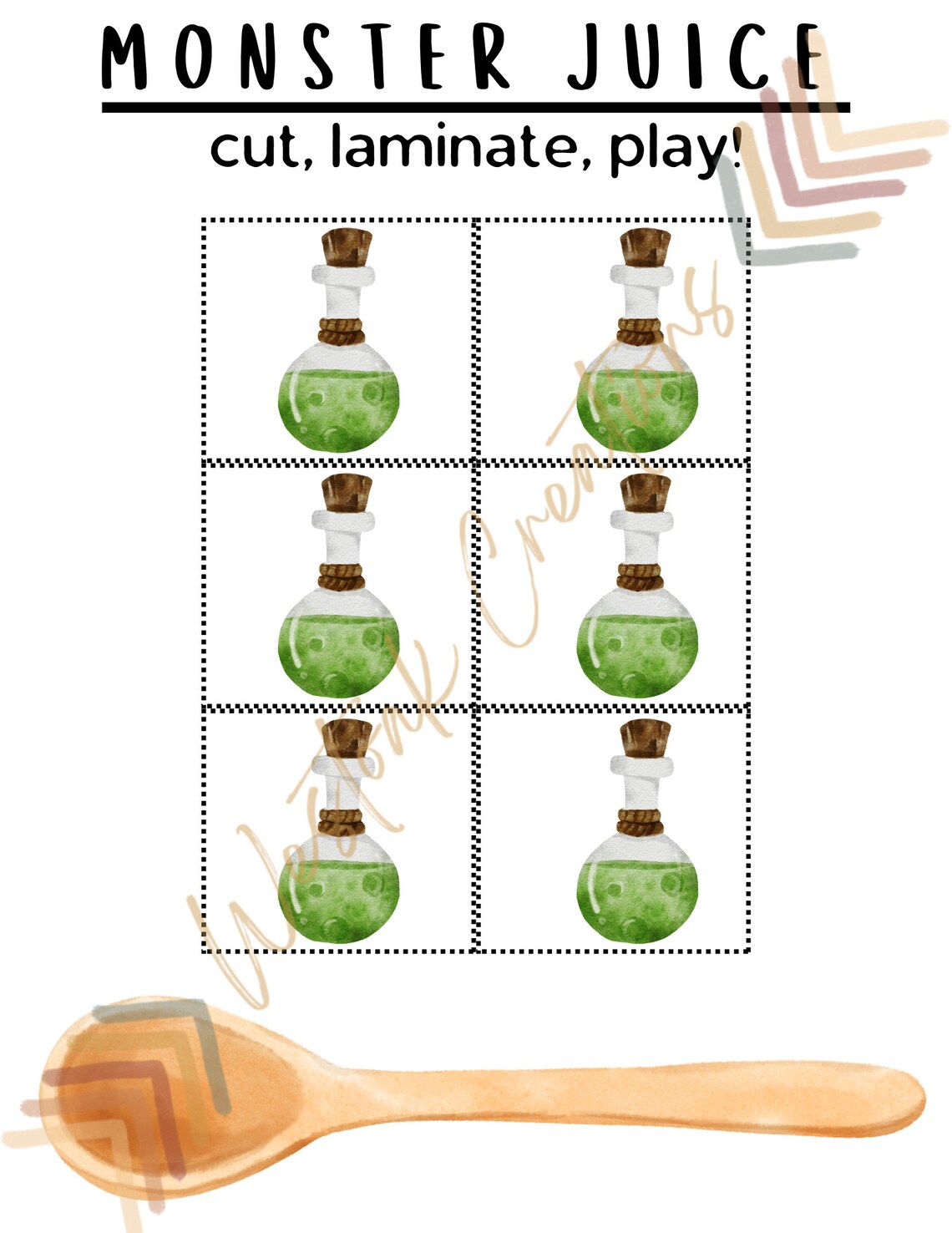 Witches Brew Dramatic Play, Witches Brew Pretend Play, Counting ...