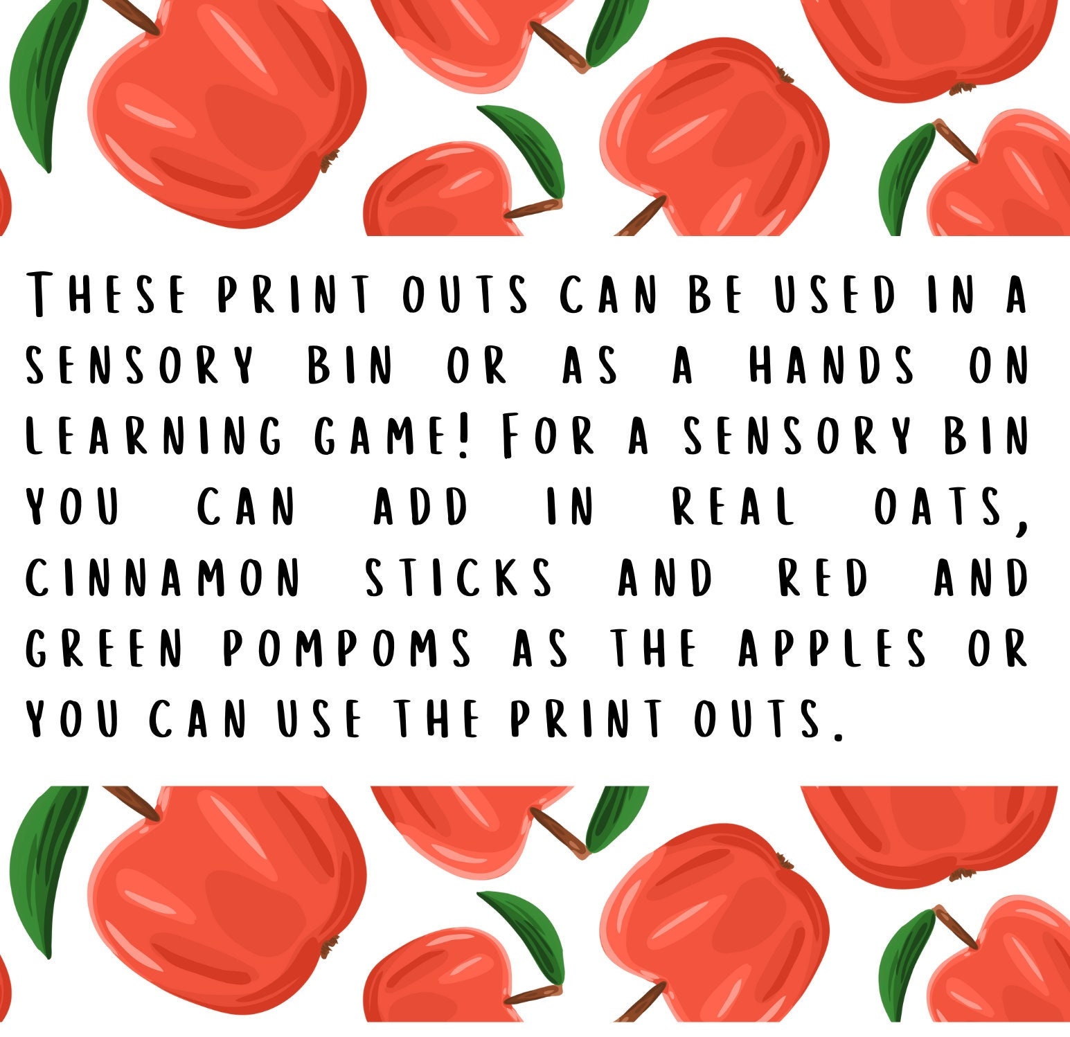 Printable Apple Pie Activity-pretend Play Apple Pie-printable Apple Pie ...