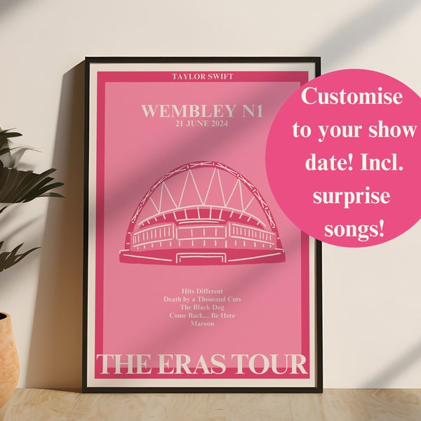 Eras Tour Print Custom - Etsy