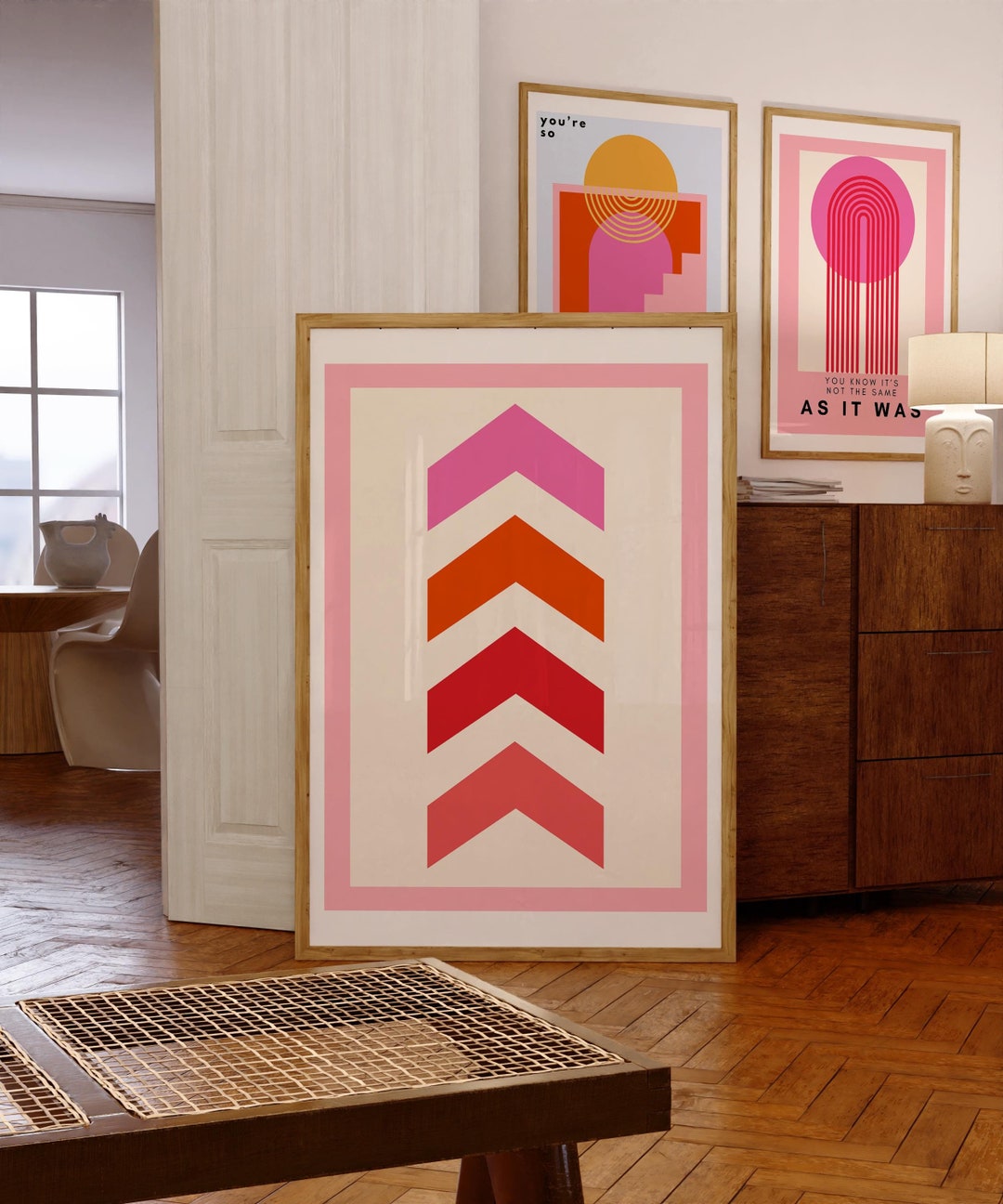 Geometric Arrow Poster, Bauhaus Print Digital Download, Liam Payne ...