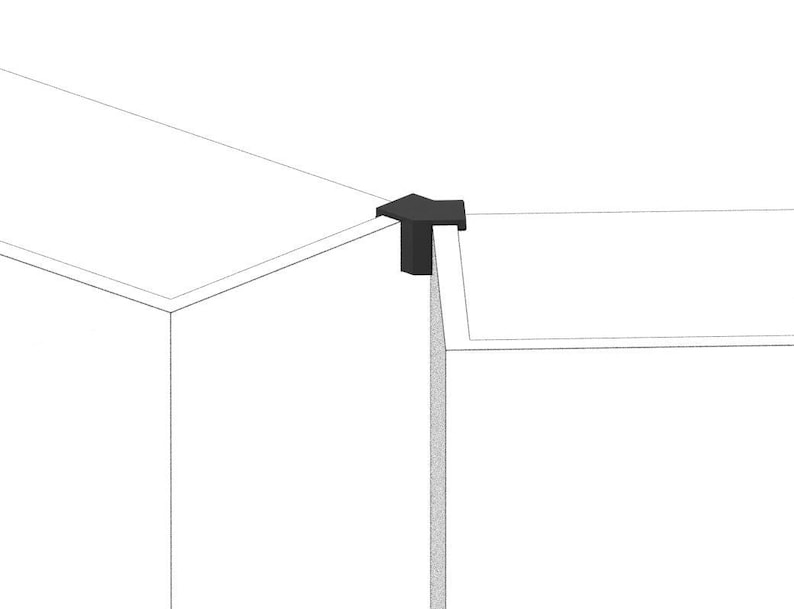 IKEA BILLY Bookcase Connector – Join 2 Units at "45 Degrees" for Custom ...