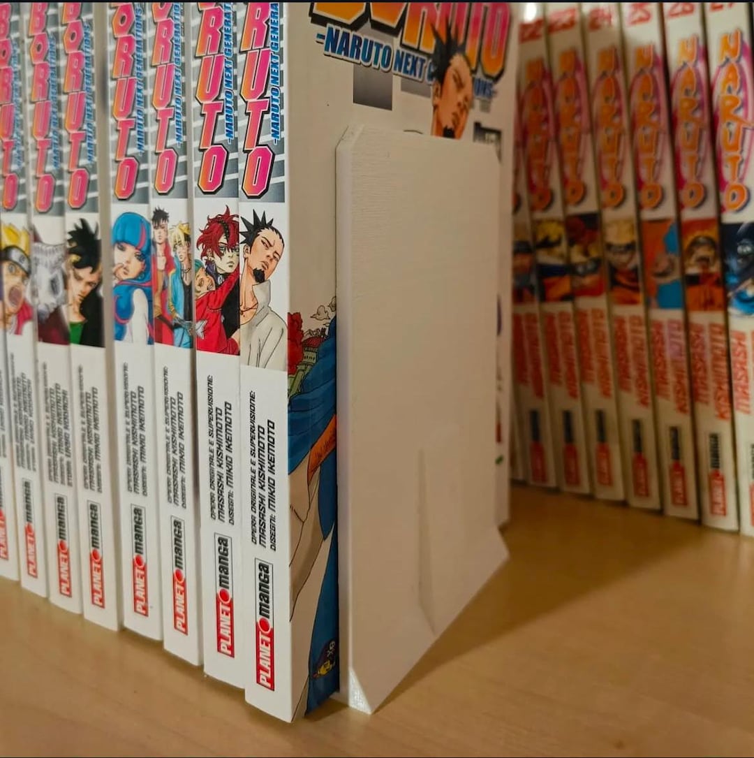 Bookends for Comics & Manga Decorative Anime Shelf Organizer Can Also ...