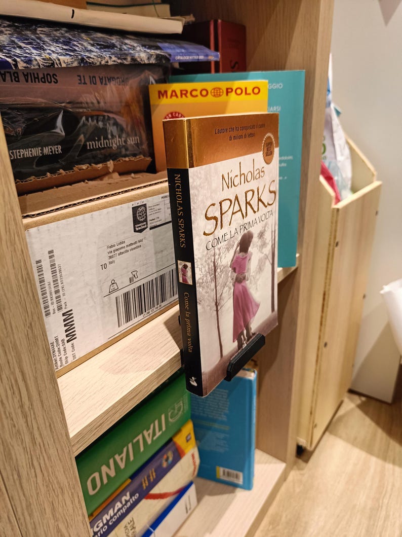 Adjustable Manga Comic Display Stand – Fits IKEA Kallax Billy and Most ...