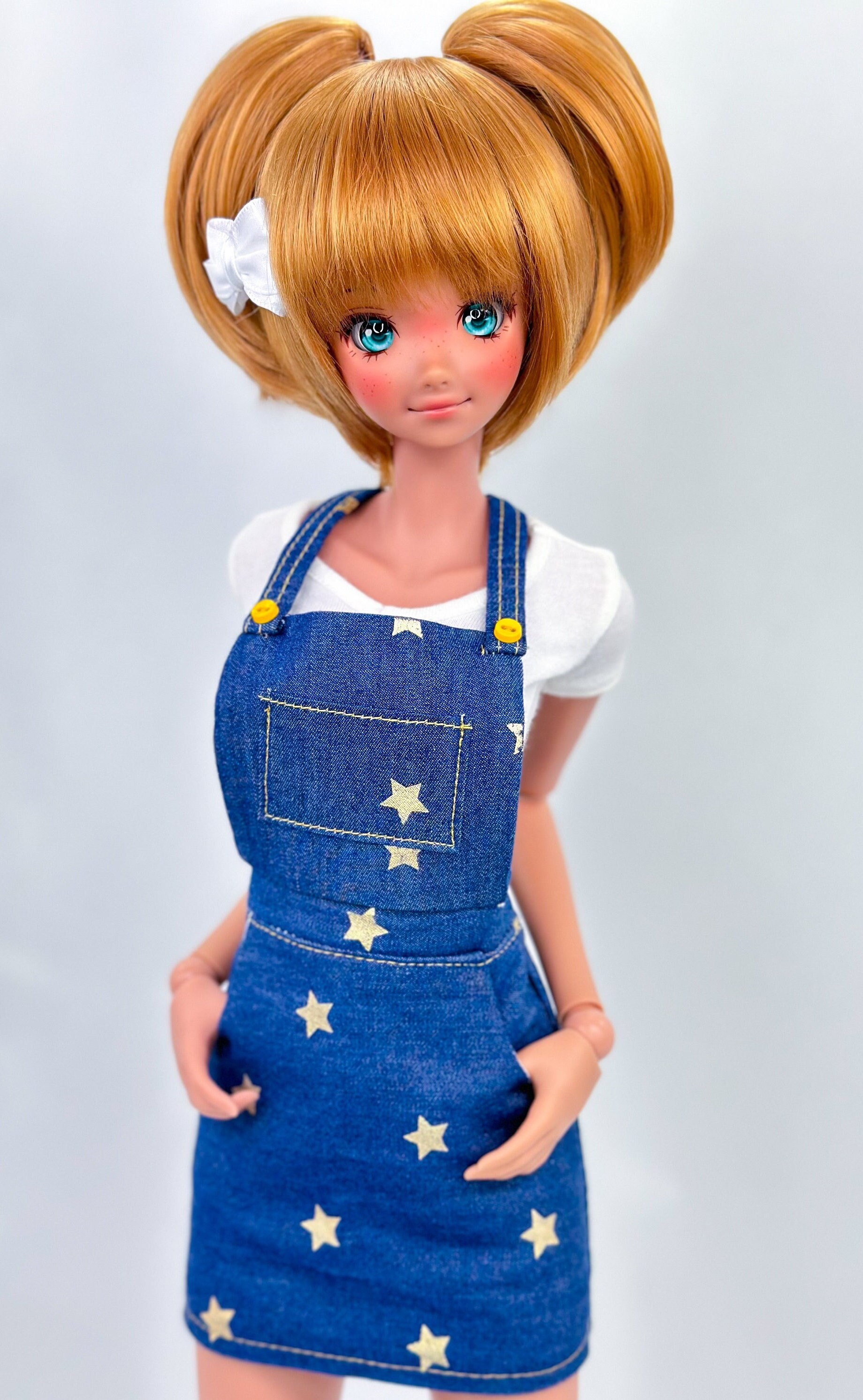 Smart Doll Clothes Bib Skirt Overalls With Pockets - Etsy