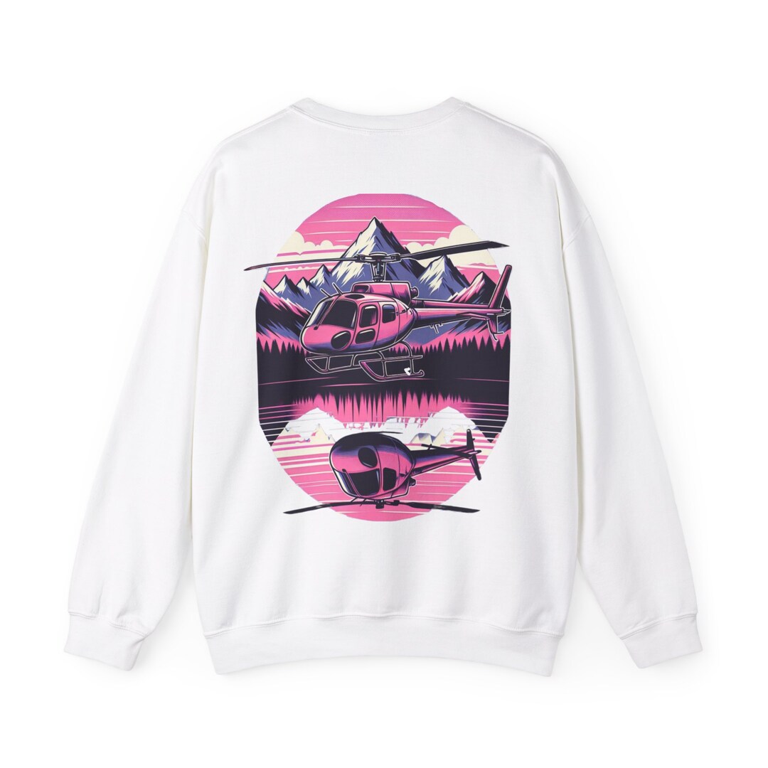 Female Helicopter Pilot Heavy Blend™ Crewneck Sweatshirt - Etsy